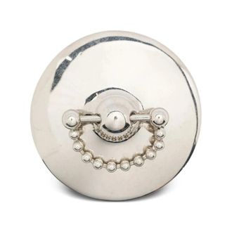 Panconesi Femme, Accessoires, Gris, Taille: ONE Size Broche Lamina Diamanti