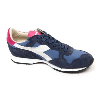 Diadora Femme, Chaussures, Bleu, Taille: 38 1/2 EU Trident Heritage Low Top Baskets