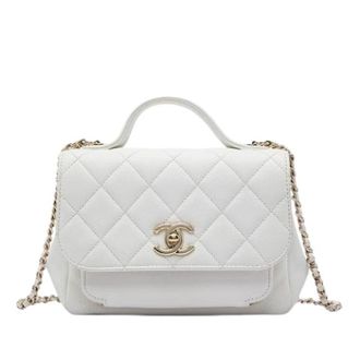 Chanel Pre-owned Business Affinity Flap Bag - - Pre-owned - Damen - Wei&szlig; - ONE SIZE