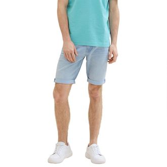 Tom Tailor Herren Josh Regular Denim Shorts, Used Light Stone Blue Denim, 31
