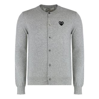 Comme Des Garçons Damen, Strickwaren, Grau, LGröße