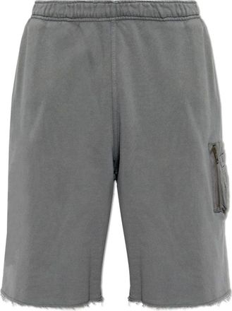 Maison Margiela Homme, Shorts, Gris, Taille: XL Cotton Shorts