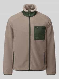Only & Sons Regular Fit Teddyjacke mit Stehkragen Modell DALLAS