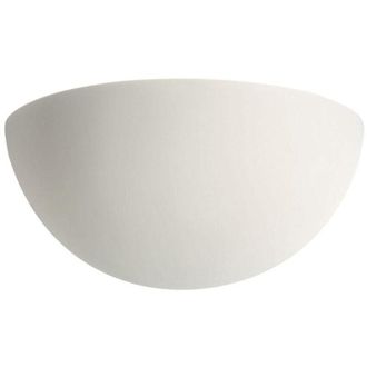 Aric Aric - domino - Applique Mur pl&acirc;tre E27 77W max.,demi-lune, Lpe non incl