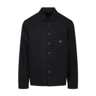 Prada Herren, Shirts, Schwarzk, XLGr&ouml;&szlig;e