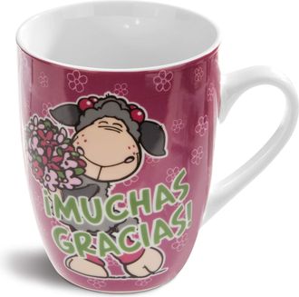 Nici Tasse Vielen Dank, Porzellan, bunt, Einheitsgr&ouml;&szlig;e