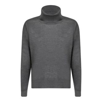 Blanca Vita Femme, Pulls, Gris, Taille: 36 FR Pull Col Roul&eacute; C&ocirc;tel&eacute;