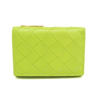 Bottega Veneta unisex, Pre-owned, Jaune, Taille: ONE Size Portefeuille en cuir vintage Pre-owned