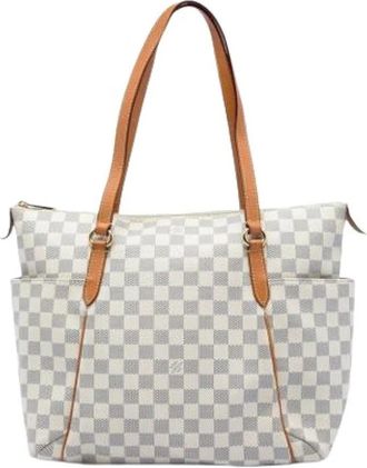 Louis Vuitton Pre-owned Totally MM Tote Bag - Femme - Pre-owned - Blanc - Taille: ONE Size