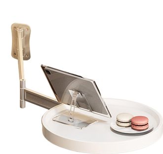 Generic Wandschreibtisch - Wandmontagetisch | Tisch | runder Wandtisch | Wohnzimmertisch | Couchtisch klappbar 180° drehbar modern für Küche Zuhause