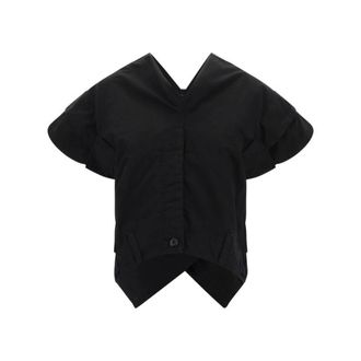 Balenciaga Damen, Blusen & Hemden, Schwarzk, XSGr&ouml;&szlig;e