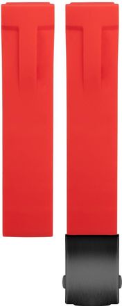 Generic 20 mm Sport-Uhrenarmbänder aus weichem Silikon für das Armband T048.417 Uhrenarmband T-Race T-Sports Uhrenarmbänder wasserdichtes weiches Gummi 21 mm