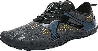 Generic Chaussures pieds nus pour homme - Légères et à séchage rapide - Antidérapantes - Avec crampons profonds - Parfaites pour la plage, la piscine, les spo