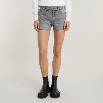 G-Star True Shorts Raw Edge - Grau - Damen