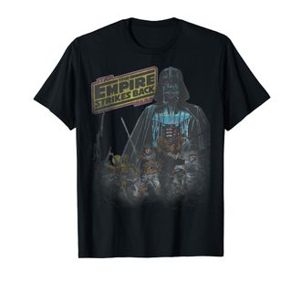 Star Wars Empire Strikes Back Faded Vintage Poster T-Shirt