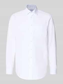 Seidensticker Regular Fit Business-Hemd mit Knopfleiste