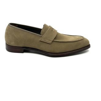 Crockett & Jones Cadogan Moccasin - - Shoes - Herren - Gr&uuml;n - 41 1/2 EU