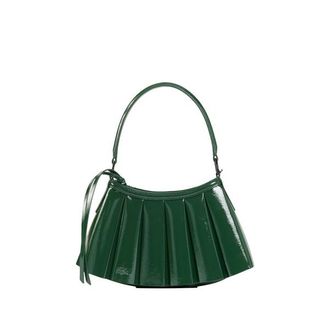 Lacoste Petit sac &agrave; main Lenglen en cuir verni