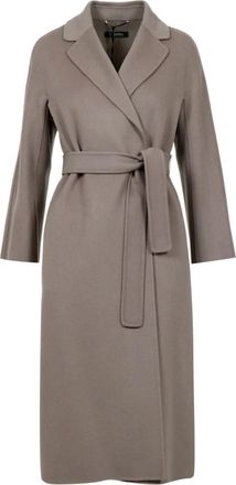 Max Mara Femme, Manteaux, Gris, Taille: 38 FR Esturia Midi Coat