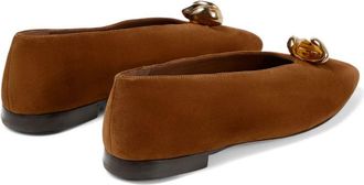 Jimmy Choo London Margot Flat - Caramel