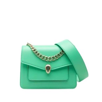 Bulgari Pre-owned Serpenti Satchel - - Pre-owned - Damen - Gr&uuml;n - ONE SIZE