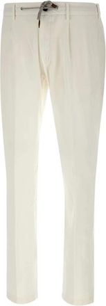 Eleventy Homme, Pantalons, Blanc, Taille: W31 Pantalon fusel&eacute;