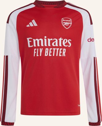 adidas Fc Arsenal 26/27 Kids Heimtrikot, Lang&auml;rmelig rot