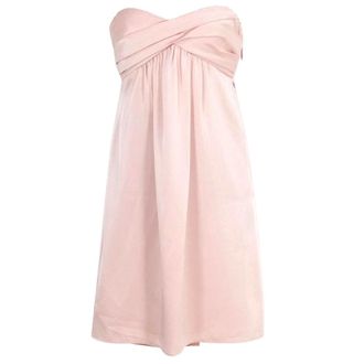 Max Azria Pink Strapless Party Dress with Bow Size XXS