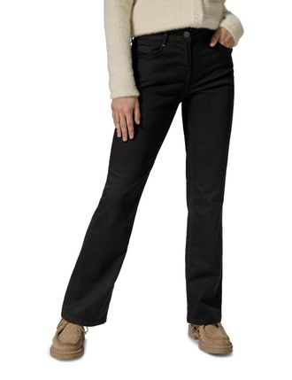 Cecil Damen B378171 Jeans Im Slim Fit, Schwarz, 30W / 30L EU