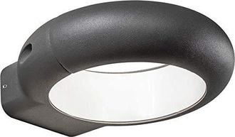 Konstsmide Gnosjö Konstsmide 7950-370 A Außenwandleuchten, Aluminium, anthrazit, 21.5 x 20 x 5.5 cm