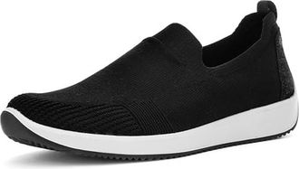 Ara Femme Lissabon Mocassin, Noir, 43 EU