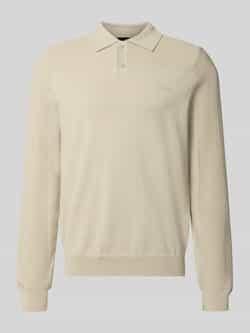 HUGO BOSS Relaxed Fit Poloshirt mit Woll-Anteil Modell KN_Momentum-X PL