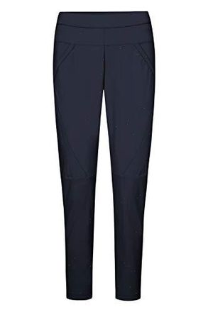 Raffaello Rossi Pantalon Holly raccourci pour femme, Marine, 44