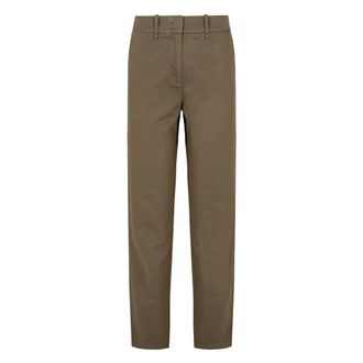 Bomboogie Femme, Pantalons, Beige, Taille: 40 FR Pantalon slim en coton stretch