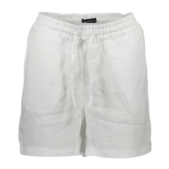 North Sails Femme, Shorts, Blanc, Taille: 46 FR Short Blanc pour Femme avec Taille &Eacute;lastique