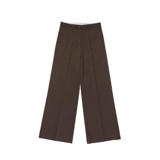 Nine In The Morning Wide Hosen - - Trousers - Damen - Braun - W24