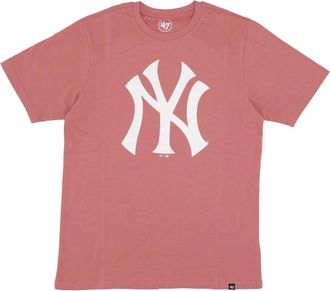 47 Brand Homme, Tops, Rose, Taille: M MLB Echo Tee Neyyan