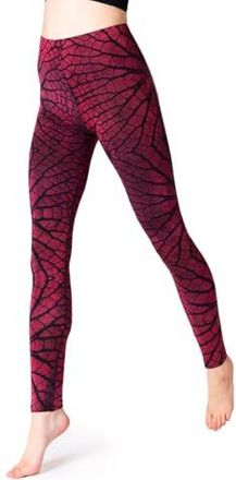 Panasiam Leggings Leaves, Red, S