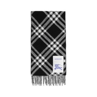 Burberry Check Cashmere Scarf