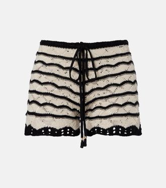 Bananhot Short Kim en coton m&eacute;lang&eacute;