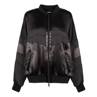 Dsquared2 Techno Fabric Sweatshirt - - Jackets - Damen - Schwarzk - S