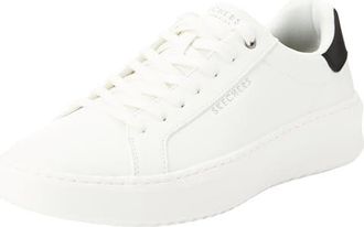 Skechers Court Break Suit Sneaker, Baskets DE Costume Court Break, White Duraleather