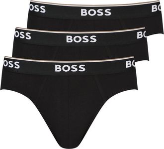 HUGO BOSS 3er Pack Slips mit Stretchanteil und Label-Bund in