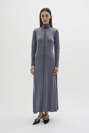 Karen by Simonsen Jerseykleid Slim fit Grisaille blue