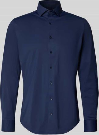 Seidensticker Slim Fit Business-Hemd mit Haifischkragen