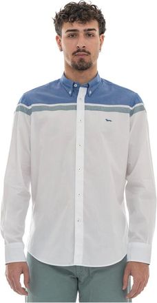 Harmont & Blaine Homme, Chemises, Multicolore, Taille: 3XL Crq606 Chemise Casual