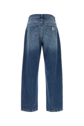 Carhartt Work in Progress Mens Denim Landon Jeans Blue Exterior: Cotton Pantaloni Trousers