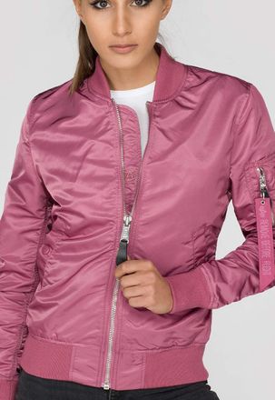 Alpha Industries Damen MA-1 VF LW Wmn Bomberjacke, Dusty Pink, XS