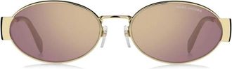 Marc Jacobs unisex, Accessoires, Jaune, Taille: 58 MM 806/S Oval Lunettes de soleil
