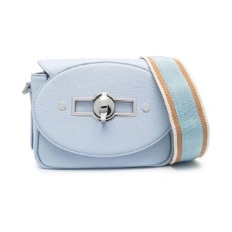 Zanellato Tina Daily Leder Schultertasche - - Bags - Damen - Blau - ONE SIZE